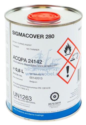 Sigmacover 280 Verharder - A.Nobel & Zn. Zwijndrecht