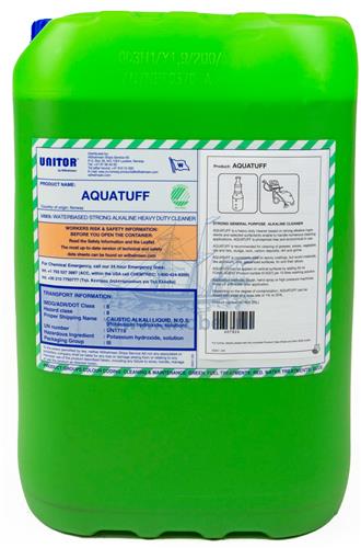 Unitor Aquatuff - 25 L Sterke Alkalische Reiniger | Nobel - A.Nobel ...