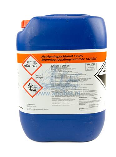 Unitor Natriumhypochloriet 150 gr/l - 20 L Effectieve Desinfectie ...